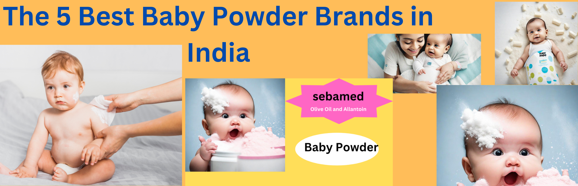 The 5 Best Baby Powder Brands in India-2024
